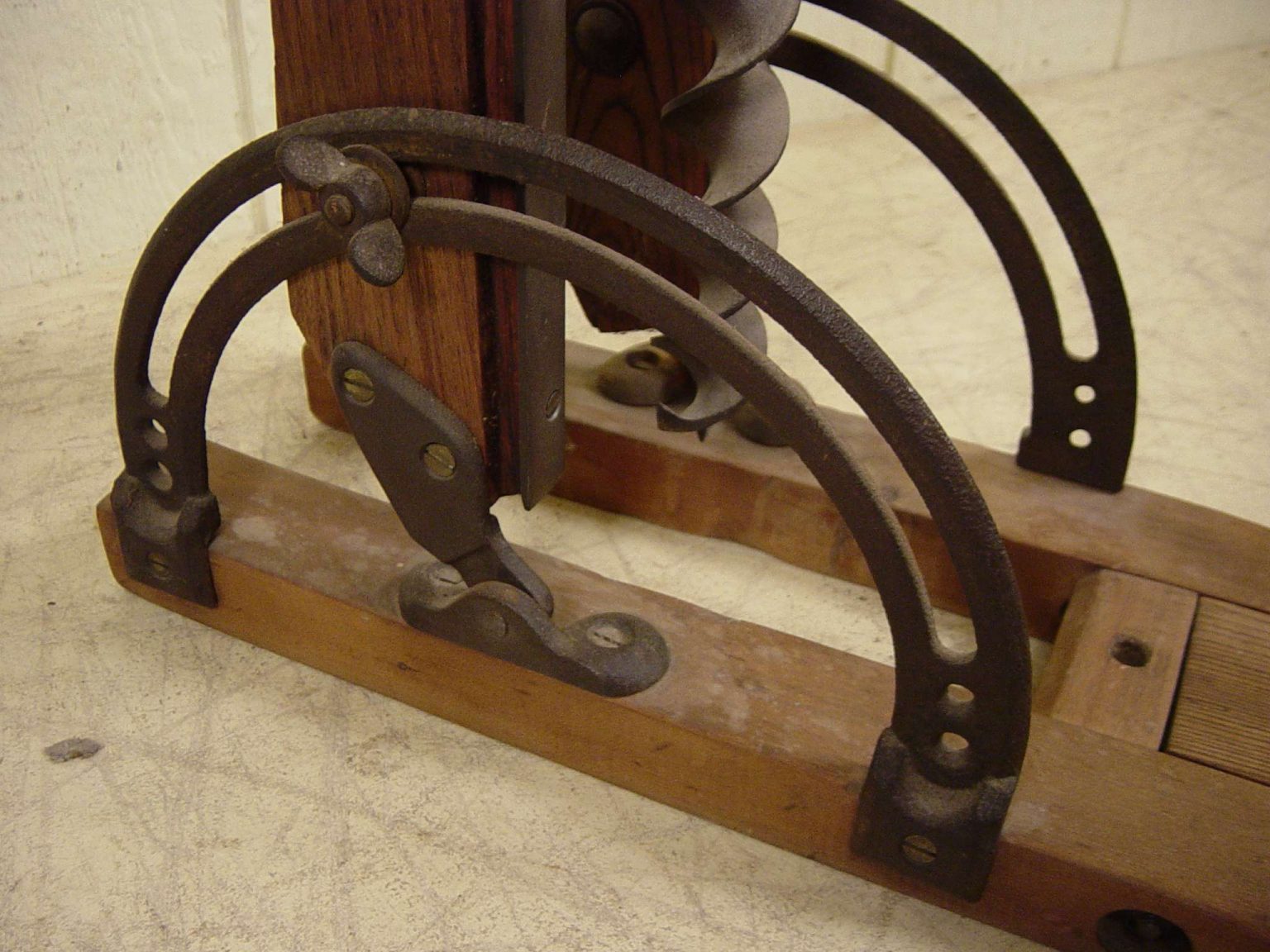 Early Auger/Drill Press - Doug Schmitt Antiques