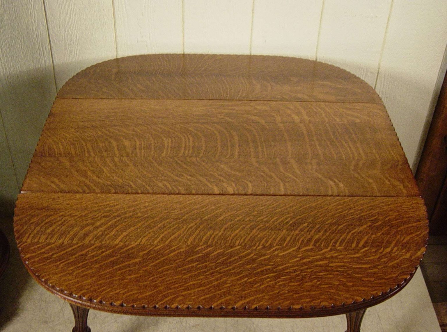 Victorian Oak Drop Leaf Table - Doug Schmitt Antiques
