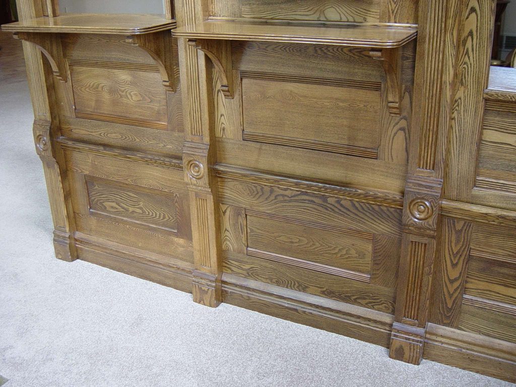 Chestnut 1890's Post Office Three-Section Unit - Doug Schmitt Antiques