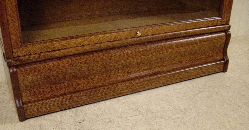 5-Section Oak "Macey" Stacking Bookcase - Doug Schmitt Antiques