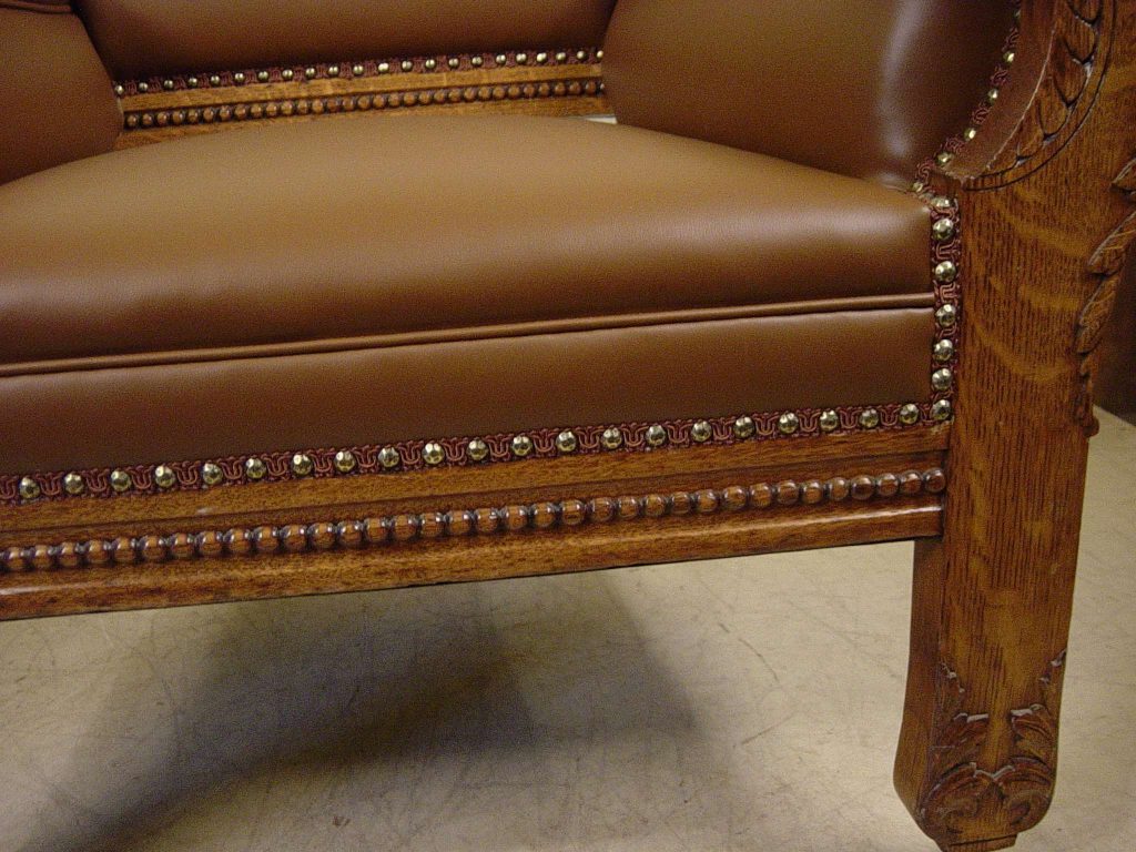 Very Rare 3 Piece Oak Parlor Set - Doug Schmitt Antiques