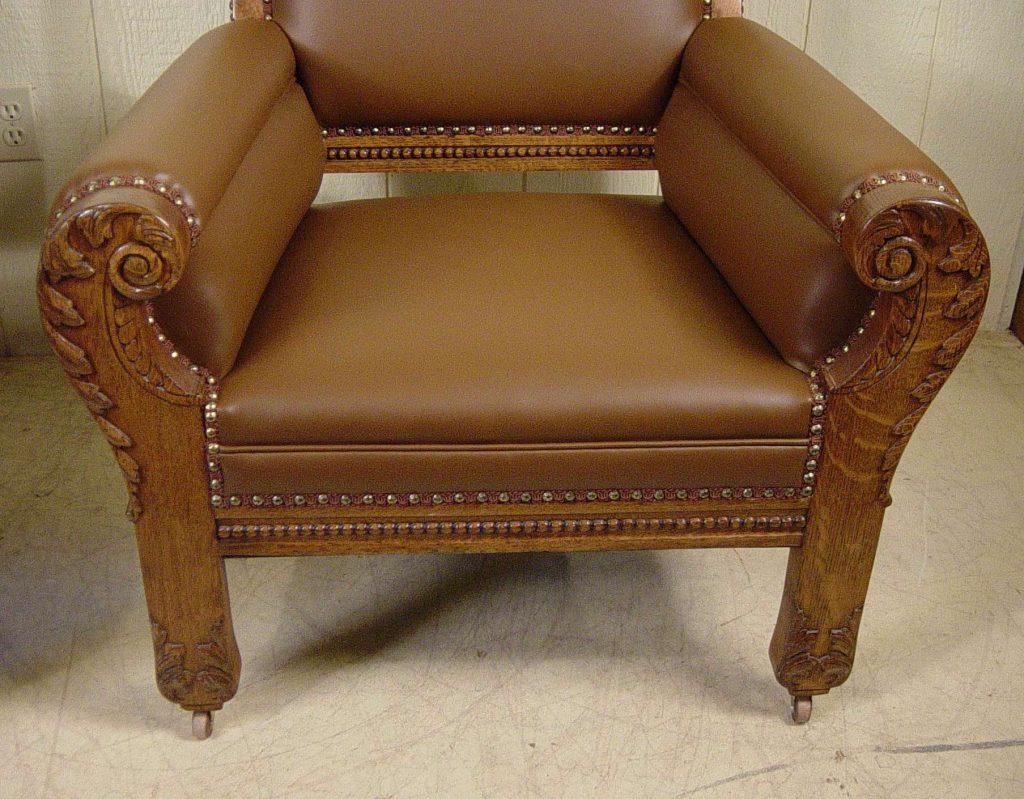 Very Rare 3 Piece Oak Parlor Set - Doug Schmitt Antiques