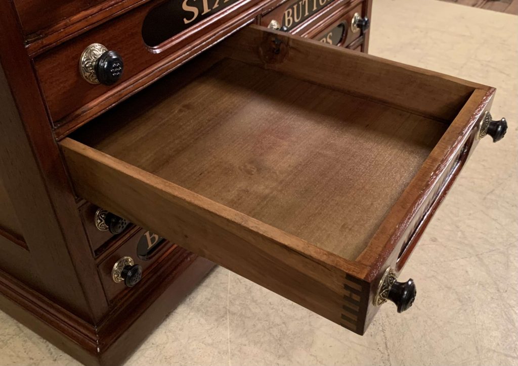 Chadwick's Walnut Spool Cabinet - Doug Schmitt Antiques
