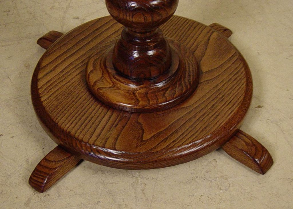 Low Chestnut Plant Stand - Doug Schmitt Antiques