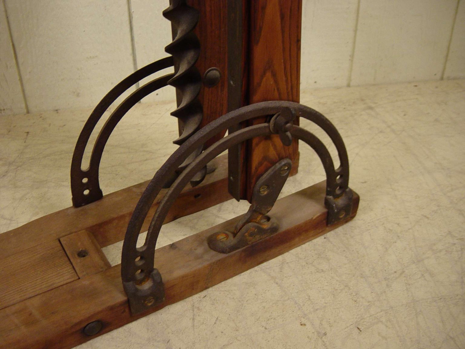 Early Auger/Drill Press - Doug Schmitt Antiques