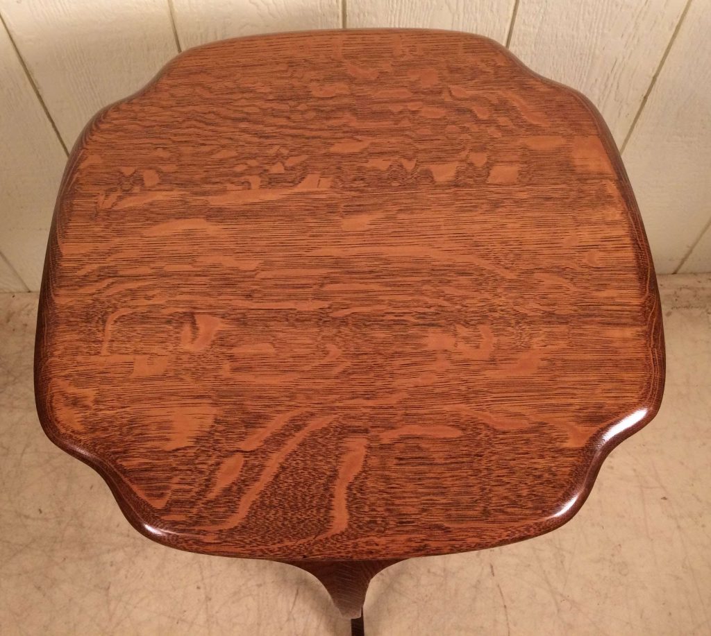 Oak Lamp Table - Doug Schmitt Antiques