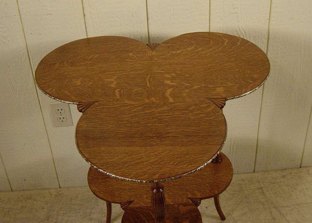 Clover Shaped Lamp Table - Doug Schmitt Antiques