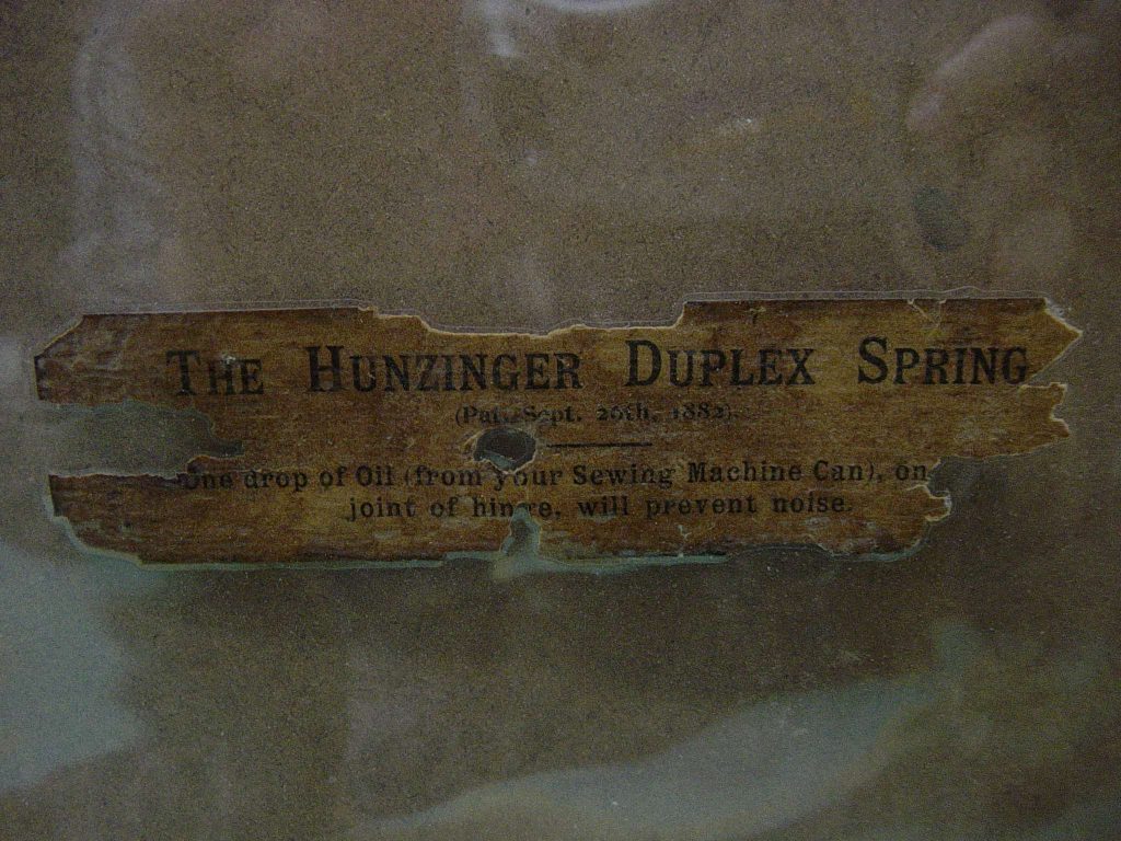 Signed Hunzinger Platform Rocker - Doug Schmitt Antiques