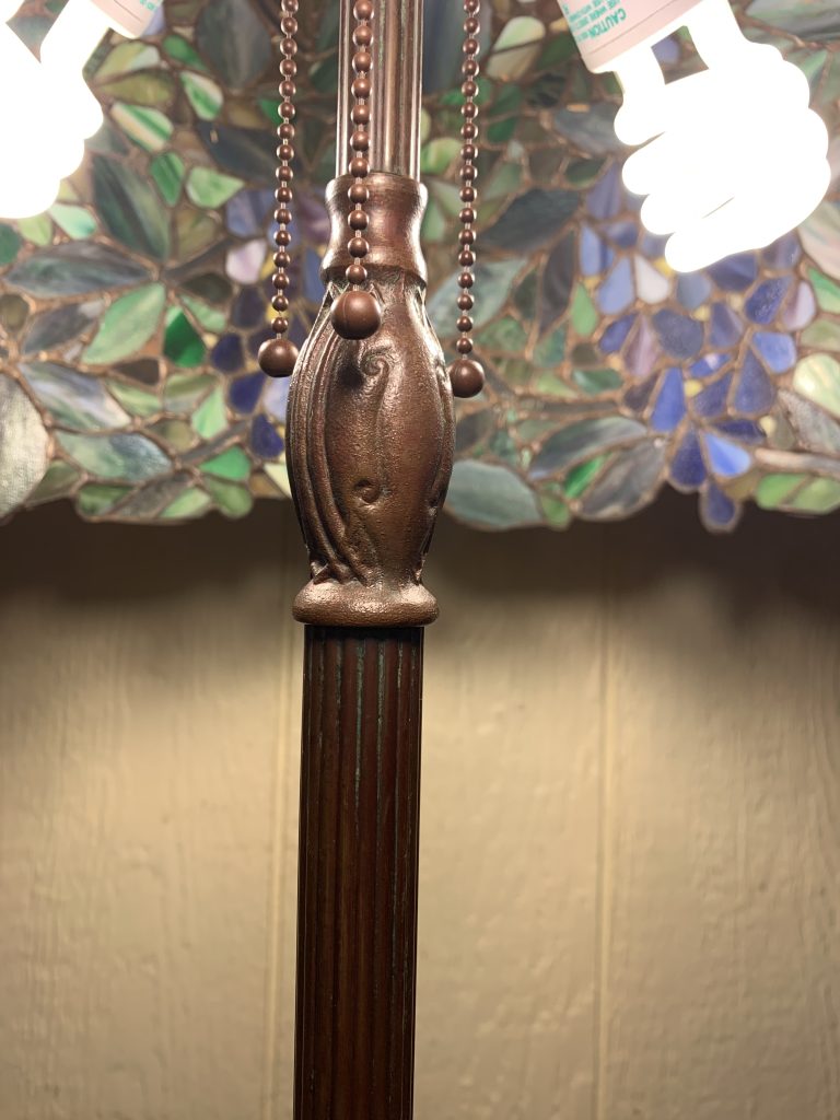 Signed Handel Leaded Glass Lamp - Doug Schmitt Antiques