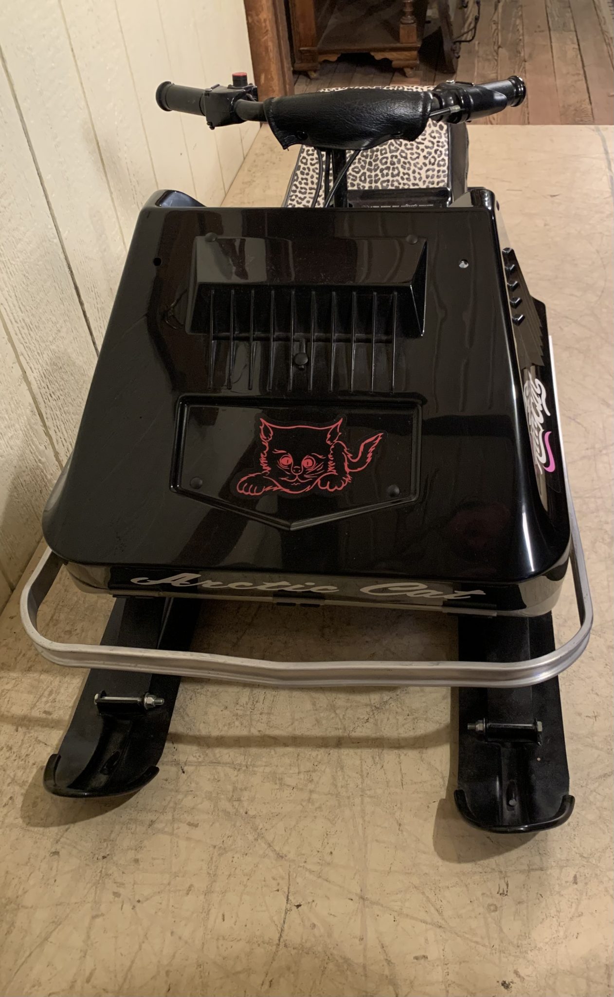 1977 Arctic Cat Kitty Kat Youth Snowmobile - Doug Schmitt Antiques