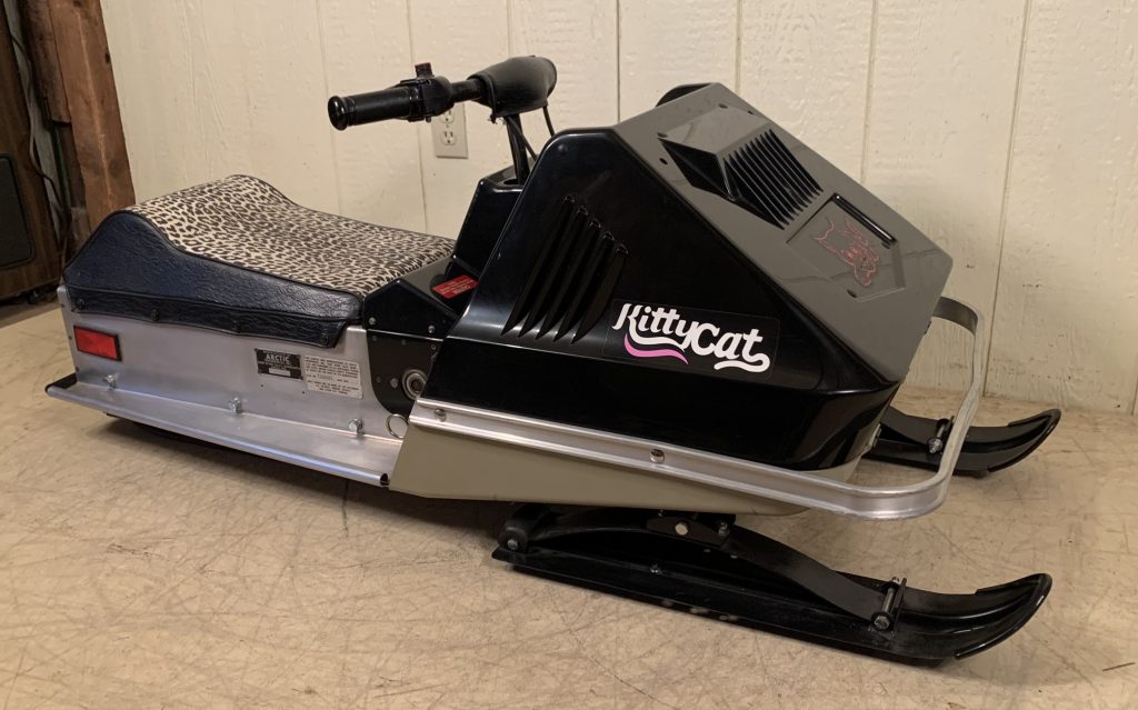 1977 Arctic Cat Kitty Kat Youth Snowmobile - Doug Schmitt Antiques