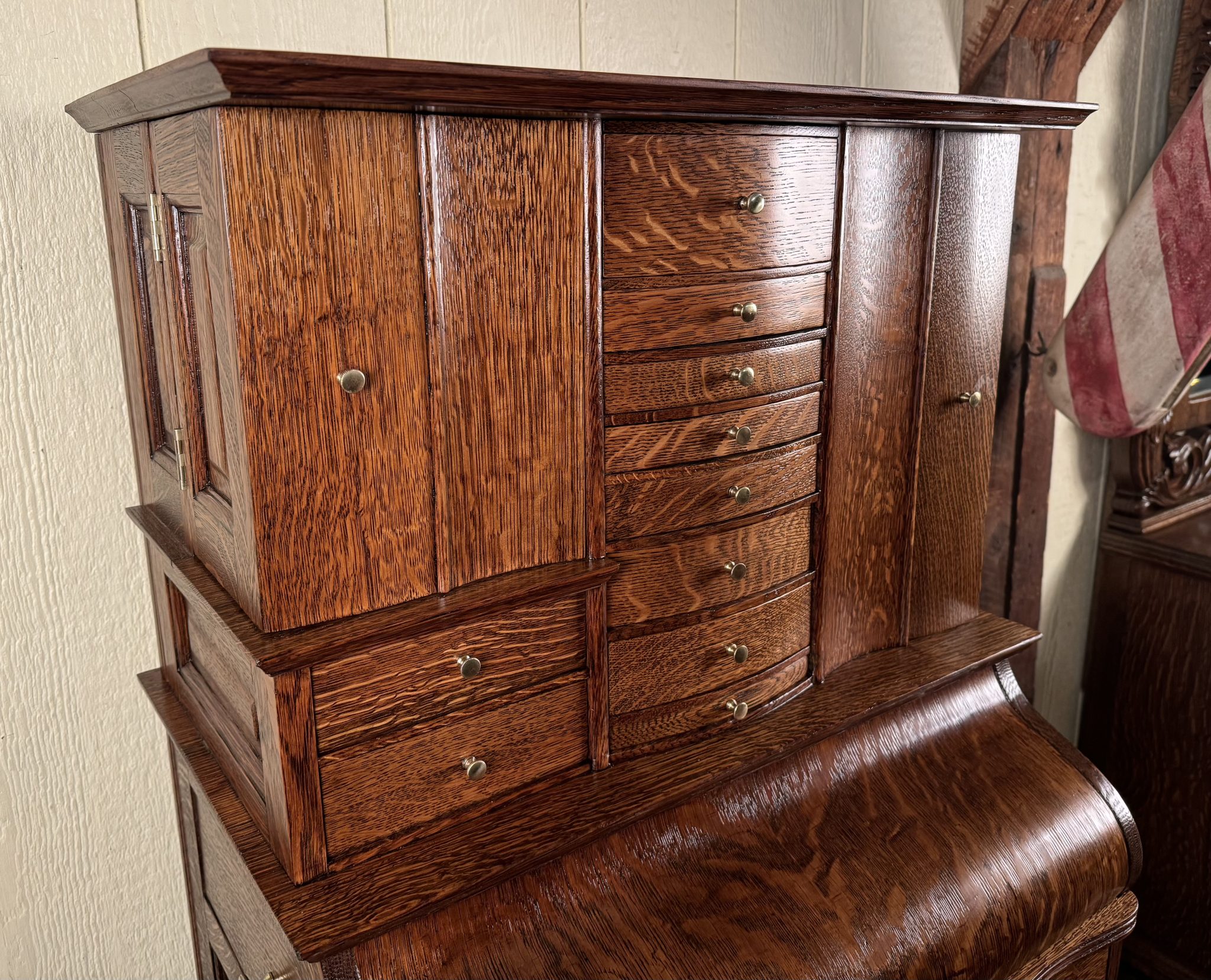 Ransom & Randolph Co. Deluxe Model #35 Oak Dental Cabinet - Doug ...