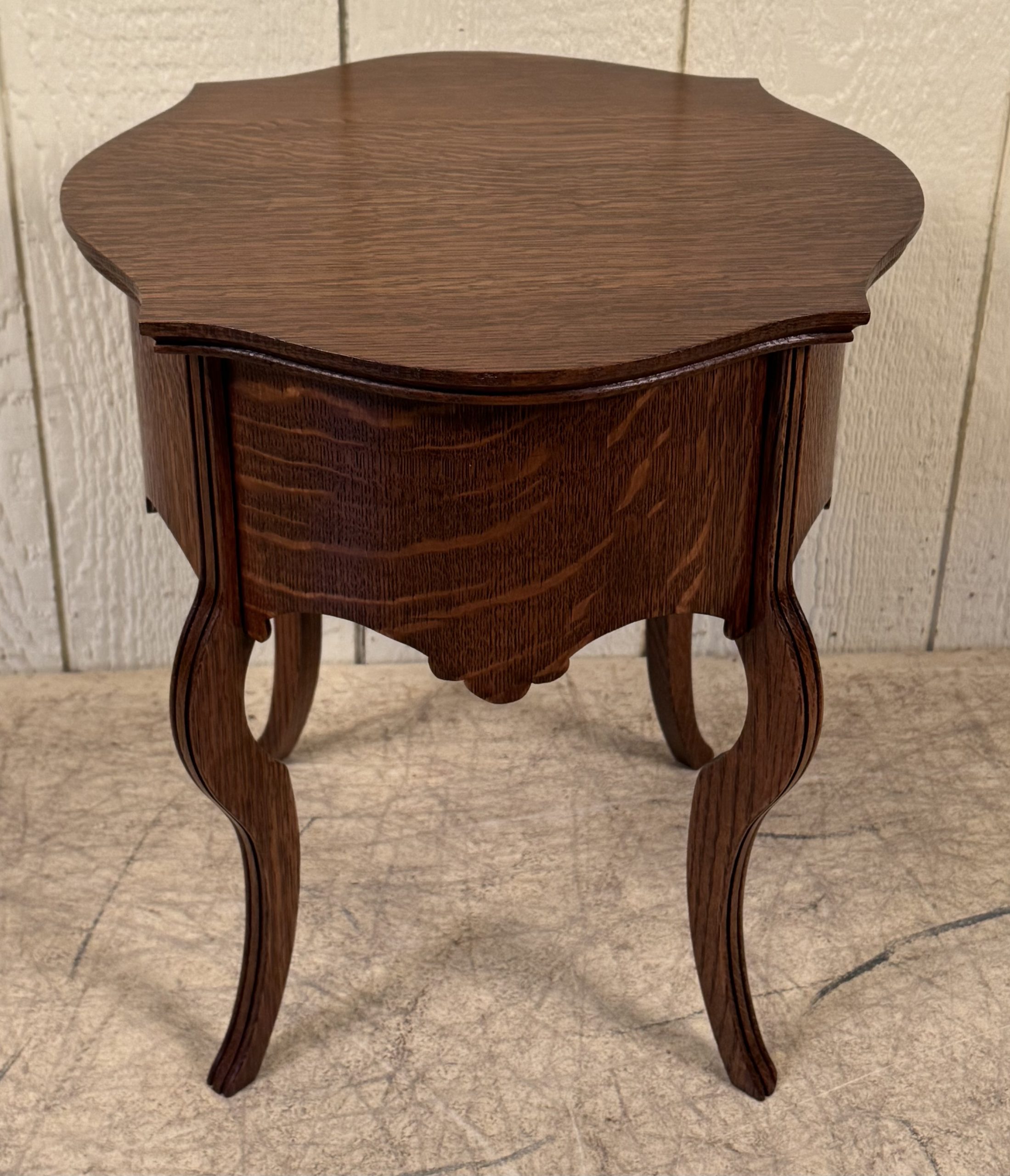 Low Oak Petite Stand - Doug Schmitt Antiques